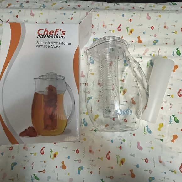 Dining | Chefs Inspirations Fruit Infusion Water Pitcher 29 Quart With ...